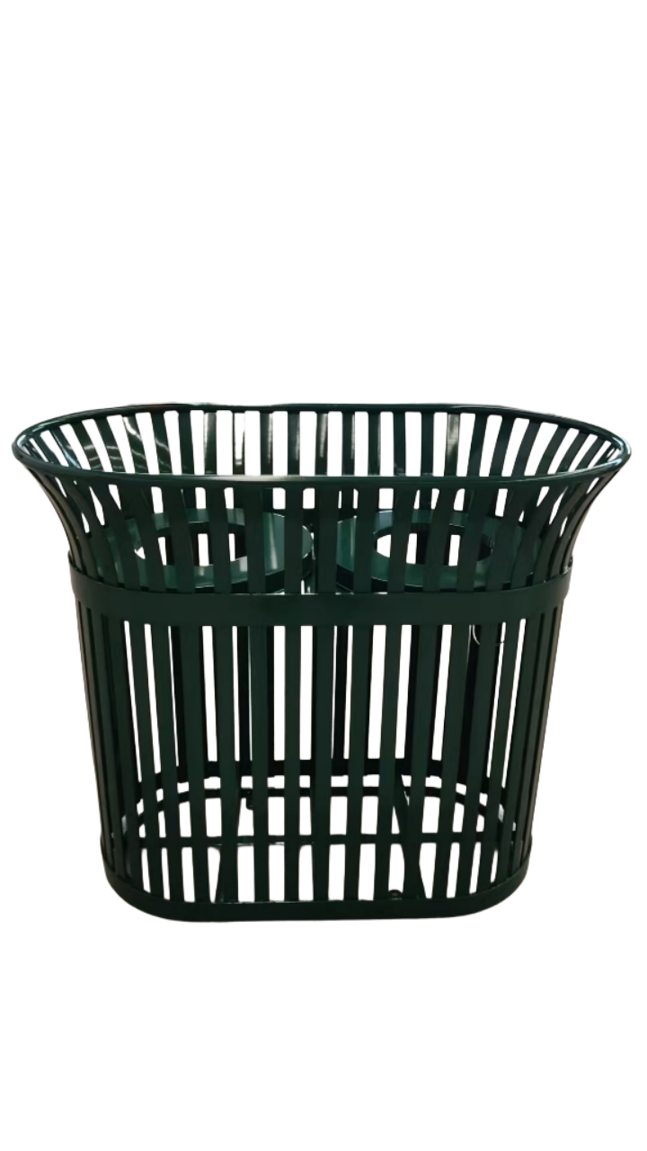 Dual Slated Trash Can, 40 Gallon — Tiger Medical