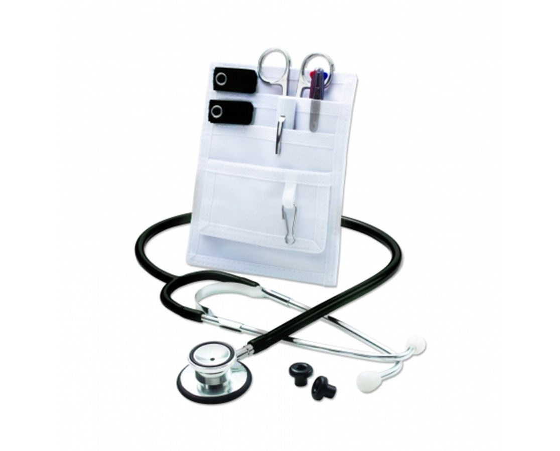 Nurse Combo-Lite Pocket Pal II Kit & Proscope Dual Stethoscope Black ...