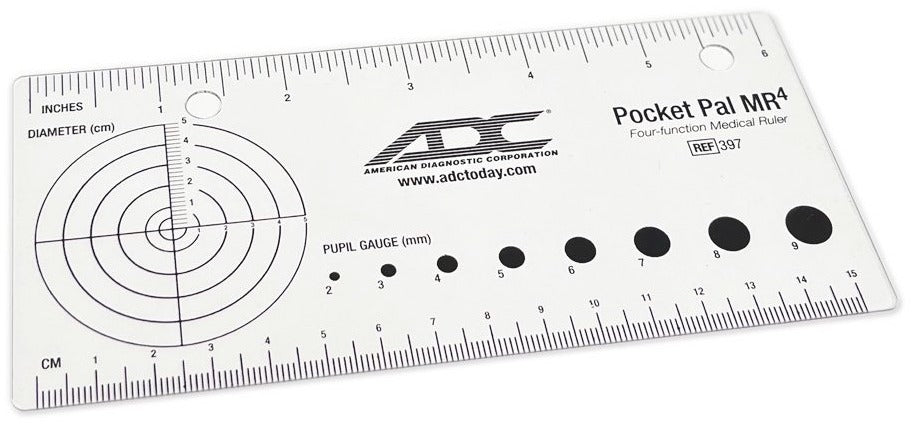 ADC 4-Function Pocket Pal Medical Ruler. Save at — Tiger Medical