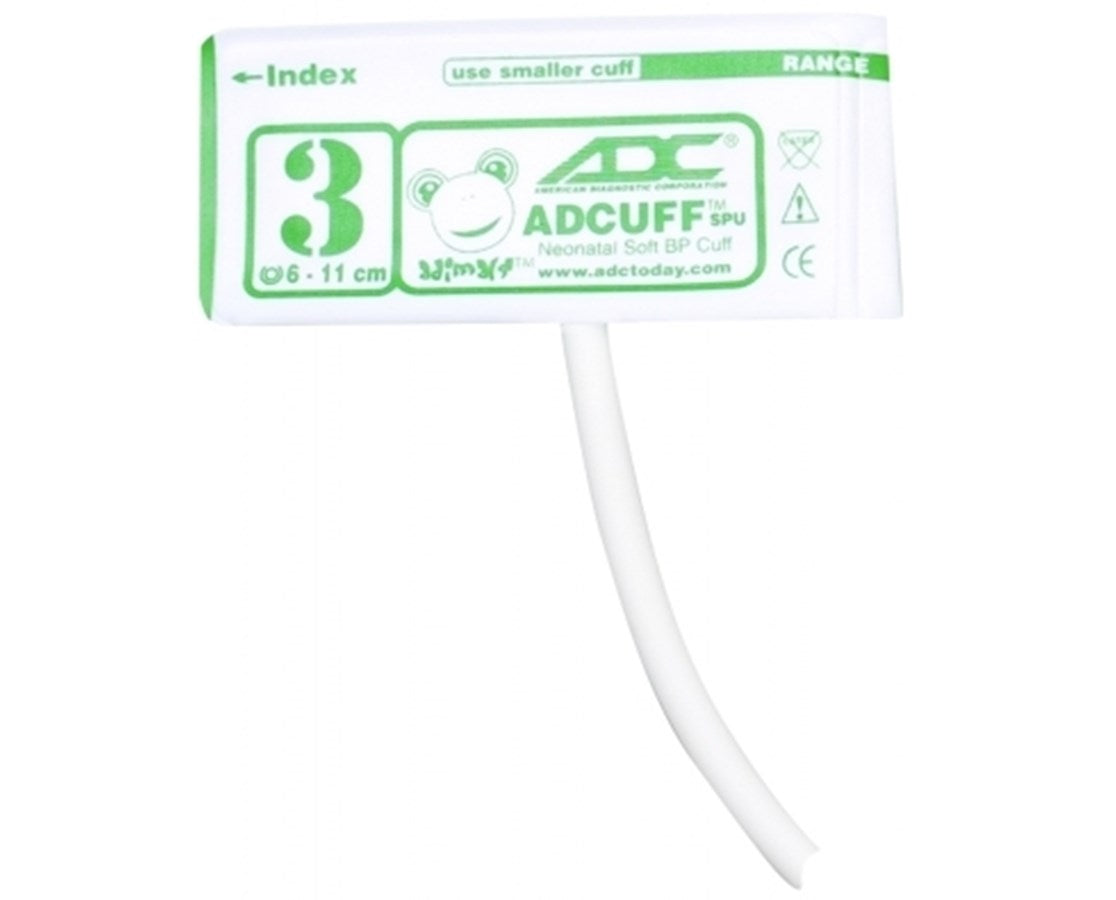 Adcuff SPU Neonatal Cuff w/ One Tube & Luer Connector Size 3 — Tiger ...
