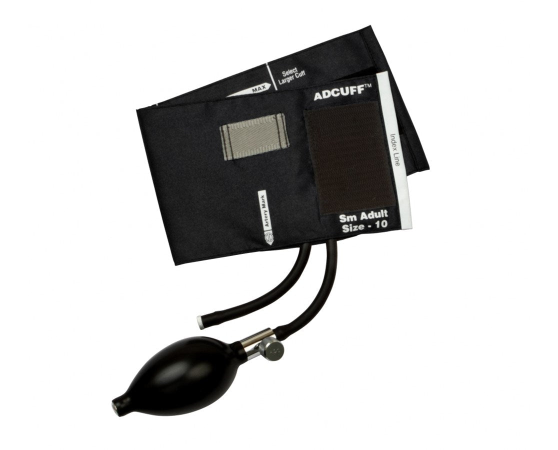 Adcuff Cuff & Complete Inflation System Small Adult - Black — Tiger Medical