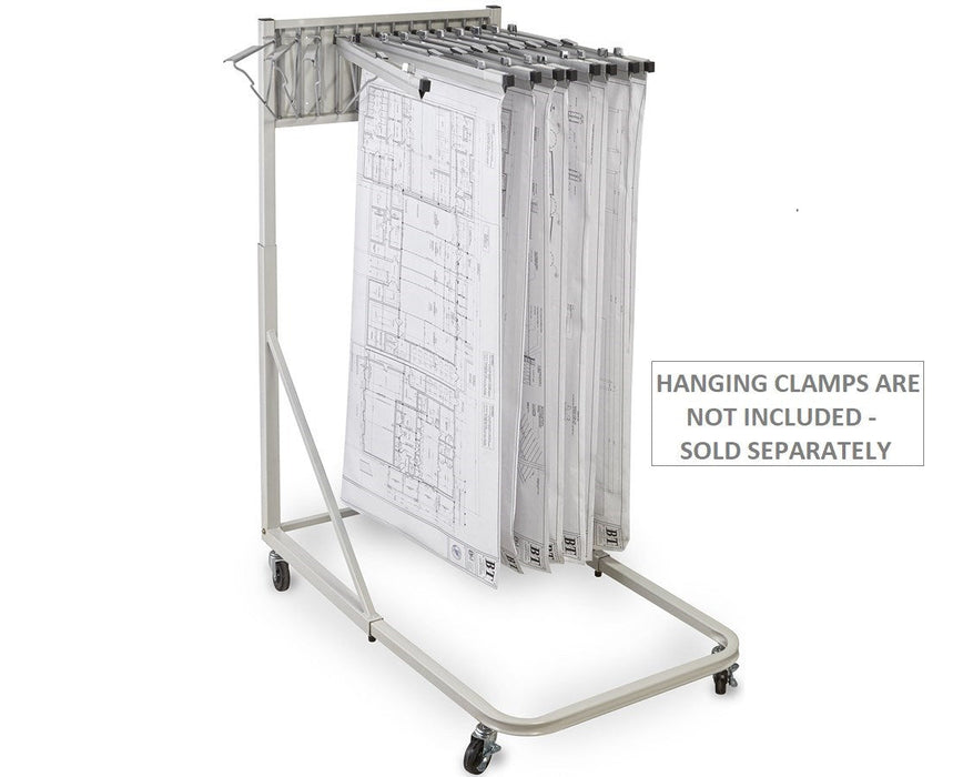 AdirOffice Blueprint Vertical File Rolling Stand - Save at — Tiger Medical