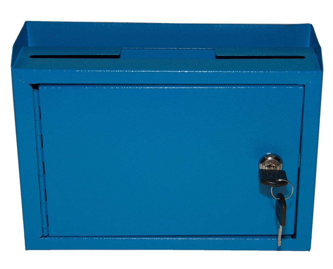 Deluxe Steel Drop Box Blue — Tiger Medical