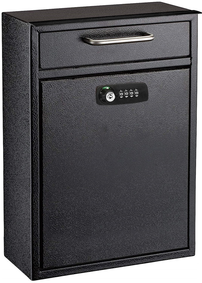 AdirOffice Ultimate Drop Box Wall Mounted Mail Box with Key and ...
