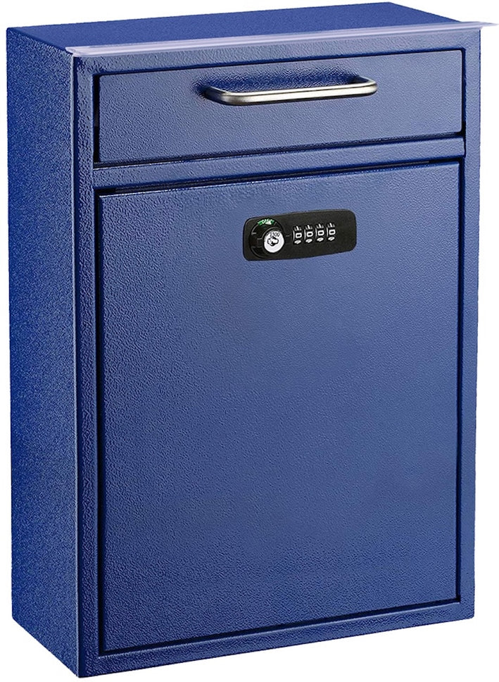 AdirOffice Ultimate Drop Box Wall Mounted Mail Box with Key and ...