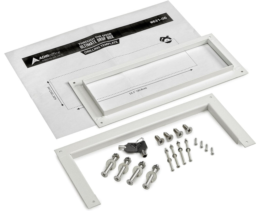 AdirOffice Through-The-Door Locking Drop Box — Tiger Medical