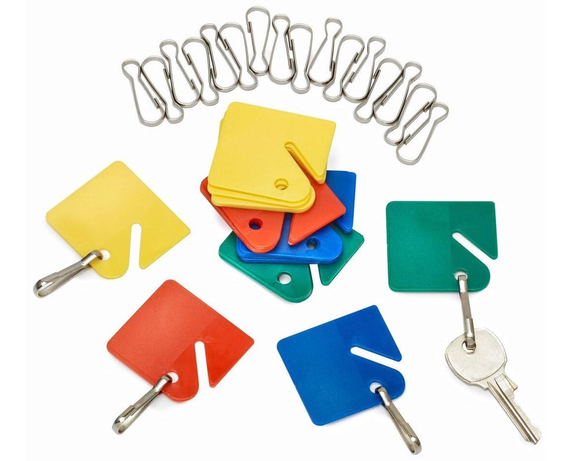 AdirOffice Hanging Key Tags with Snap Hooks — Tiger Medical