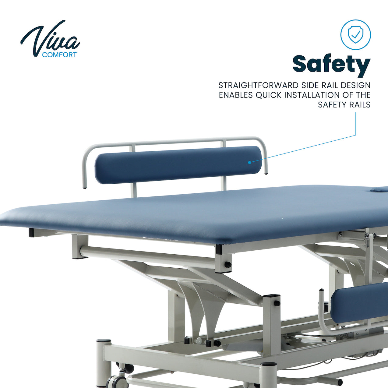 Viva Comfort Power Hi-Lo Rehab Therapy Table w/ Flat Top. Save at ...