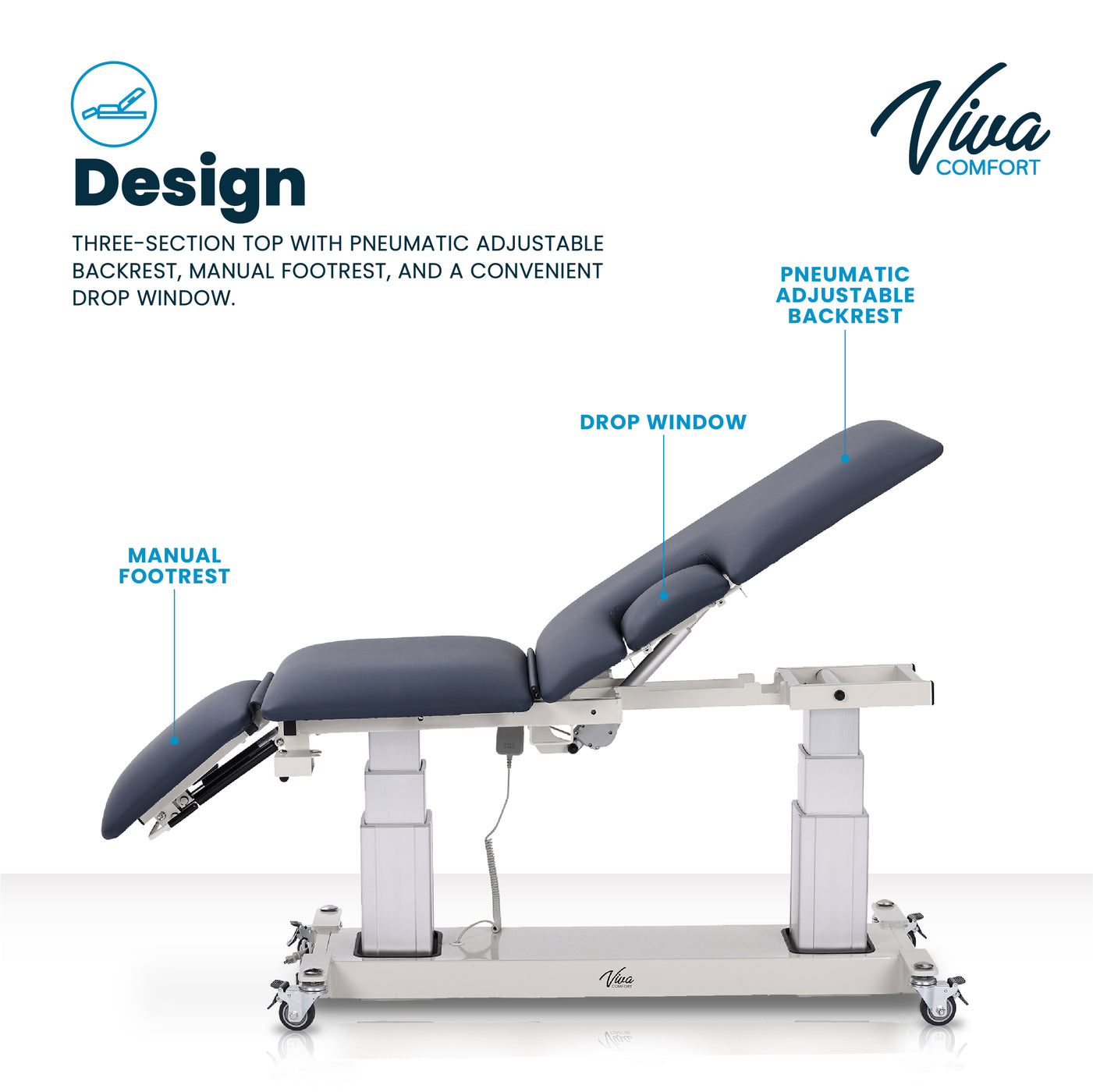 Viva Comfort Multi-Use Imaging Power Exam Table. Save at — Tiger Medical