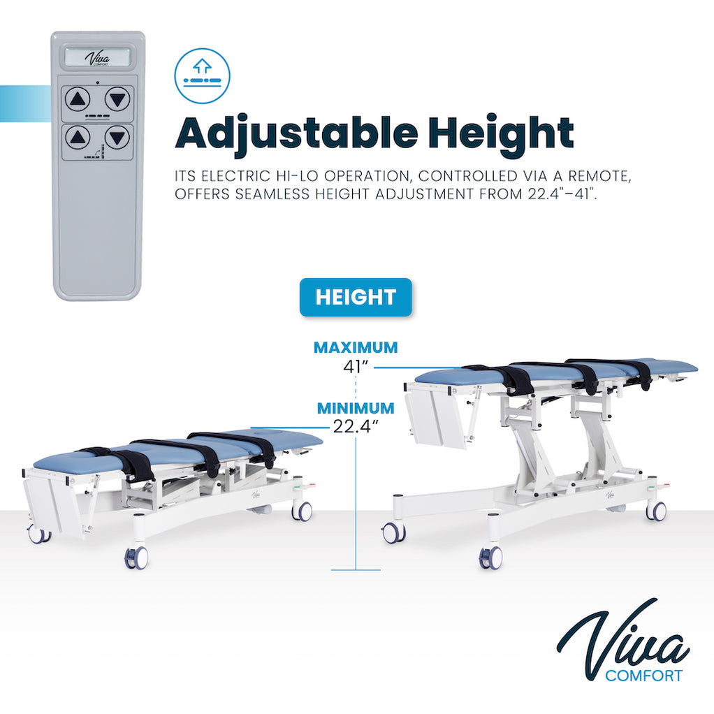 Viva Comfort Power Hi-Lo Rehab Therapy Tilting Table. Save at — Tiger ...