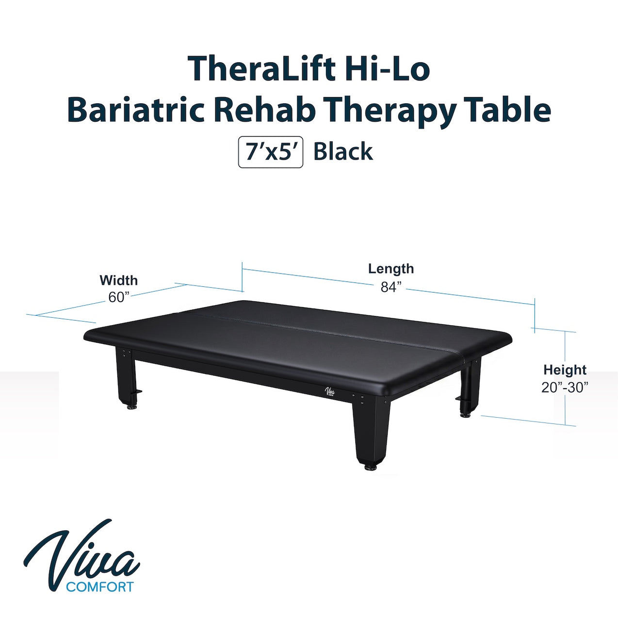 Viva Comfort TheraLift Bariatric Hi-Lo Physical Therapy Table. Save at ...