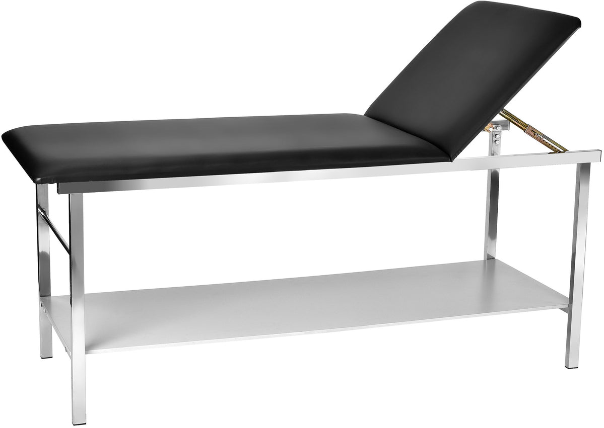 Treatment Table w/ Shelf & Adjustable Back. Save at — Tiger Medical