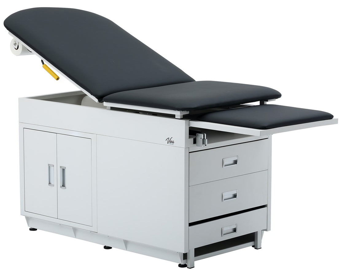 Viva Comfort Grande Exam Table w/ Steel Cabinet. Save at — Tiger Medical