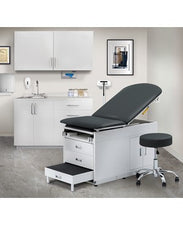 Viva Comfort Grande Exam Table w/ Drawers, Shelf. Save at — Tiger Medical