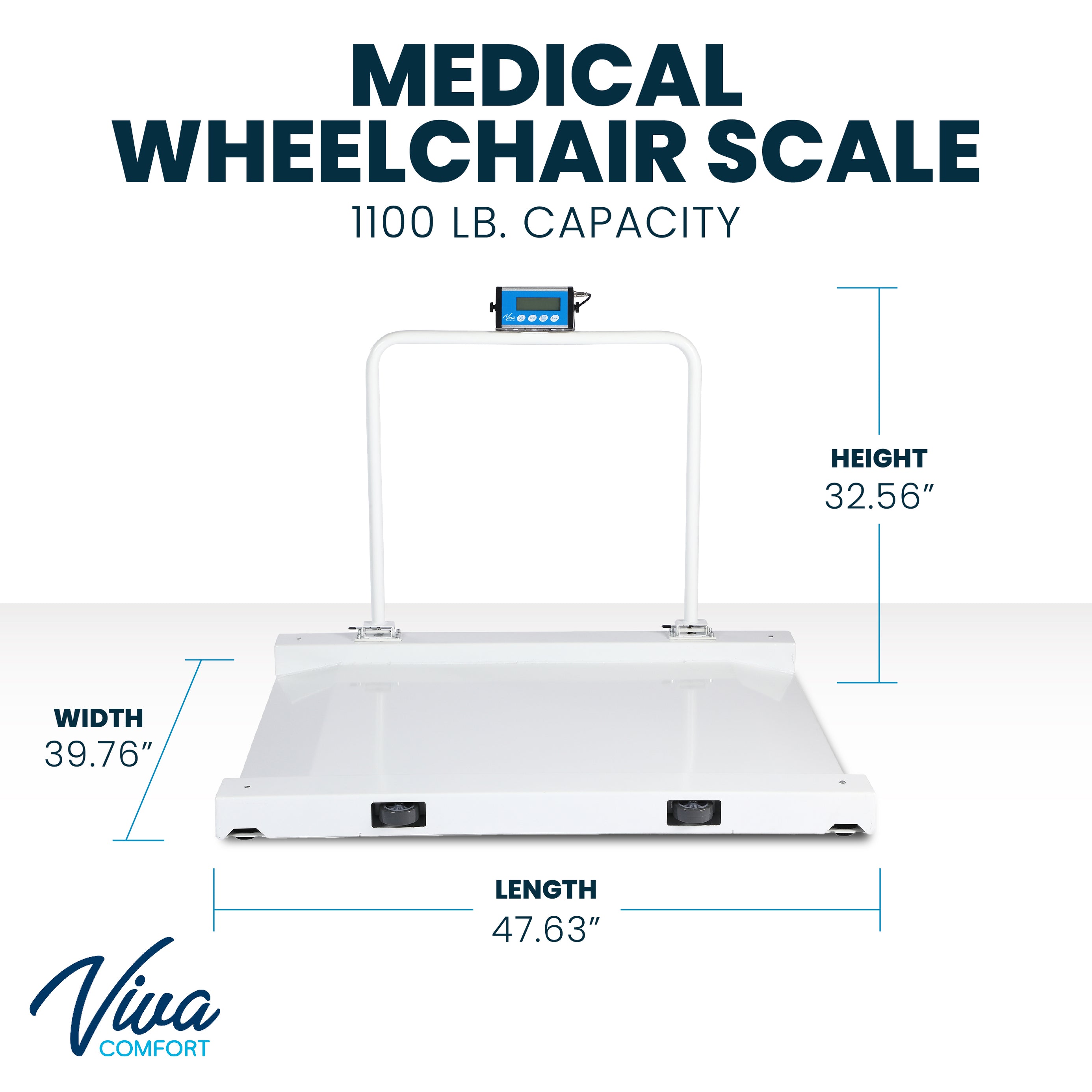 Viva Comfort Wheelchair Scale. Save at — Tiger Medical