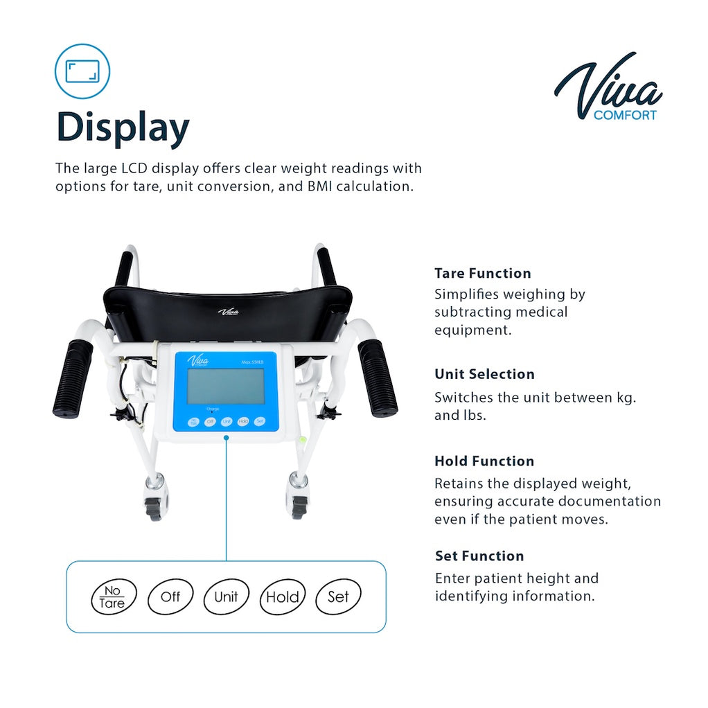 Viva Comfort Digital Chair Scale. Save at — Tiger Medical