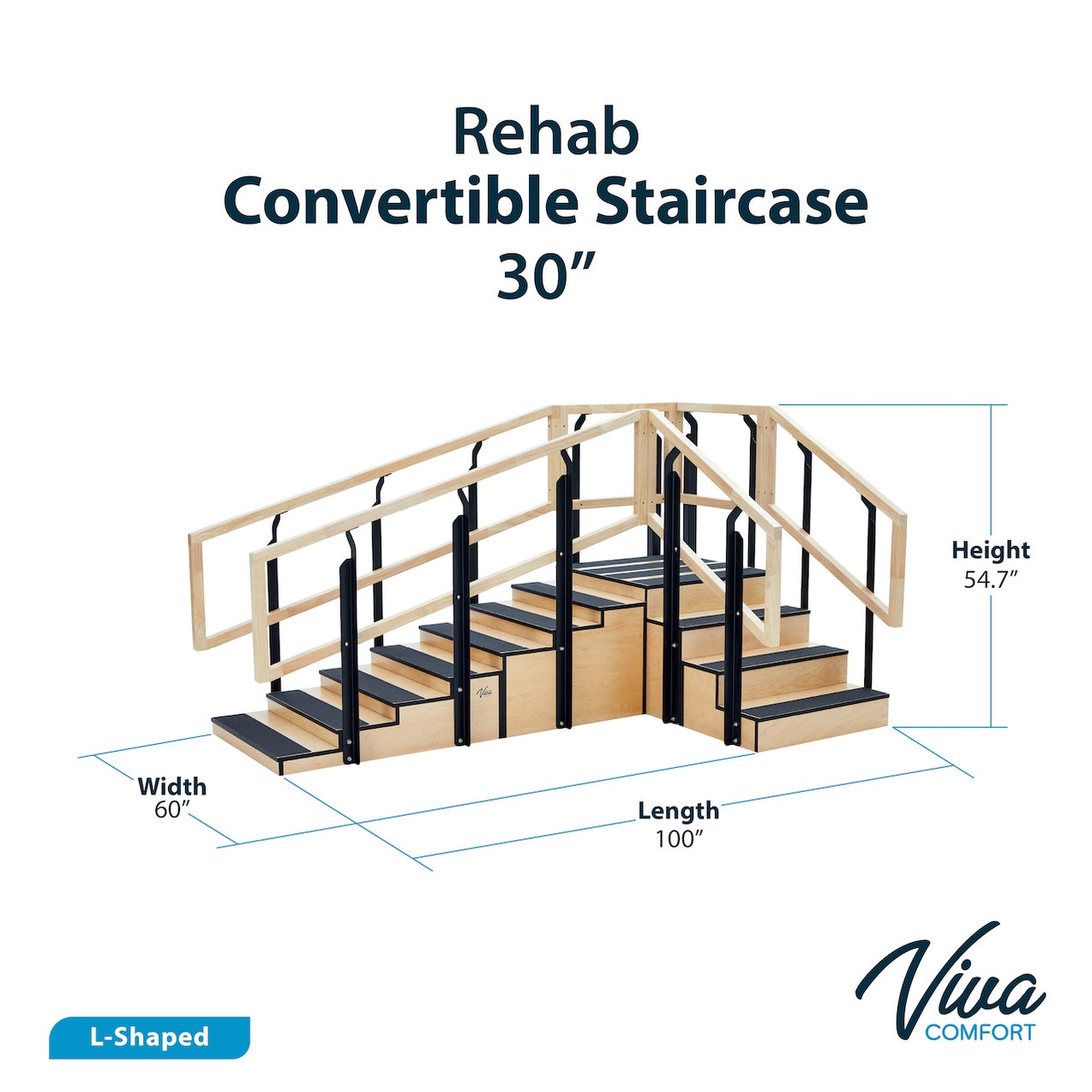Viva Comfort Convertible Staircase - Physical Therapy. Save at ...