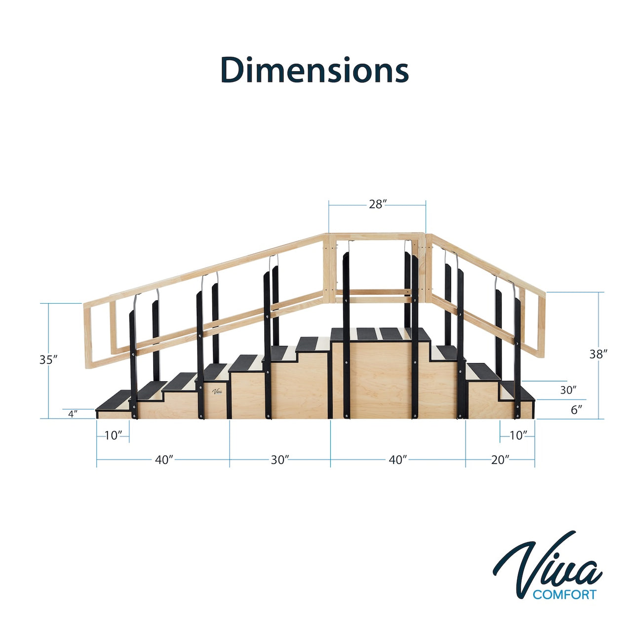 Viva Comfort Convertible Staircase - Physical Therapy. Save at ...