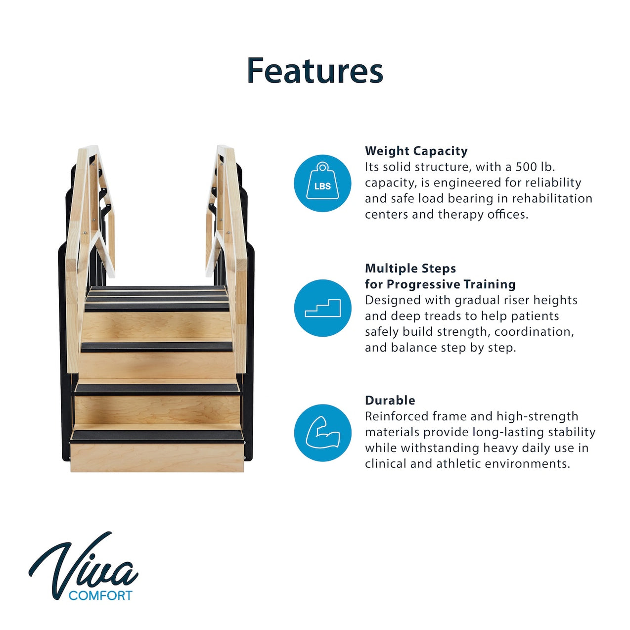 Viva Comfort Convertible Staircase - Physical Therapy. Save at ...