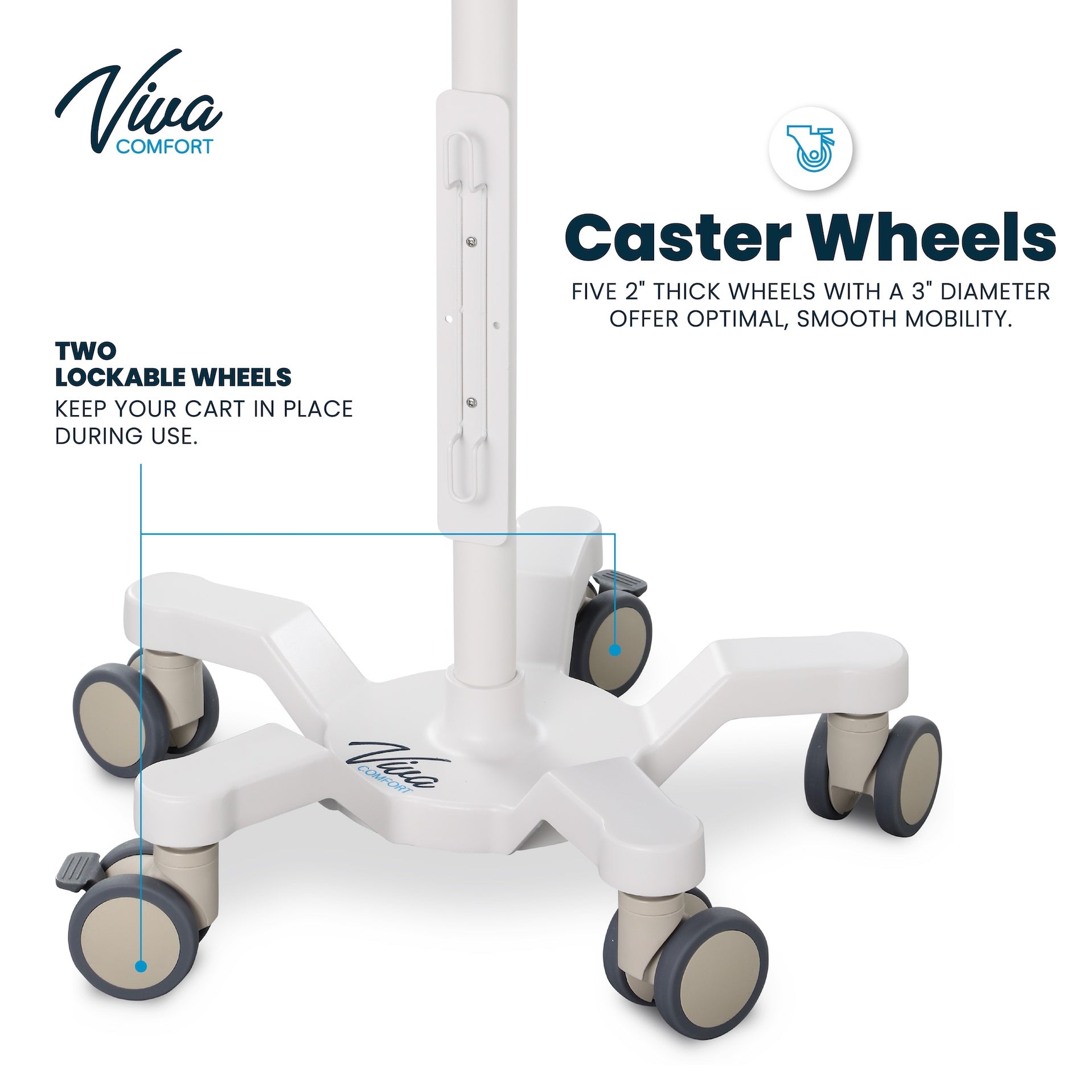 Viva Mobile Stand for Welch Allyn Connex Spot Monitor. Save at ...
