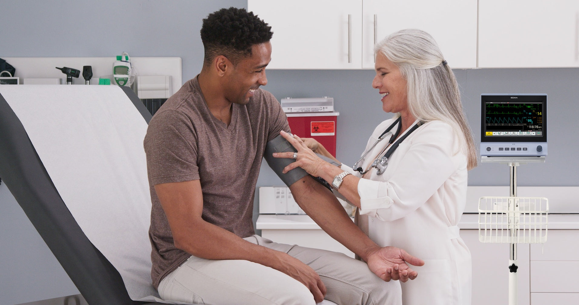 Viva Comfort Mobile Stand for Edan Vital Signs Monitor - Save at ...