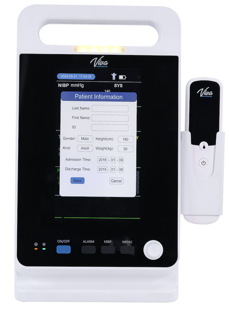 Viva Diagnostics Omni Vital Signs Patient Monitor. Save at Tigermedical ...