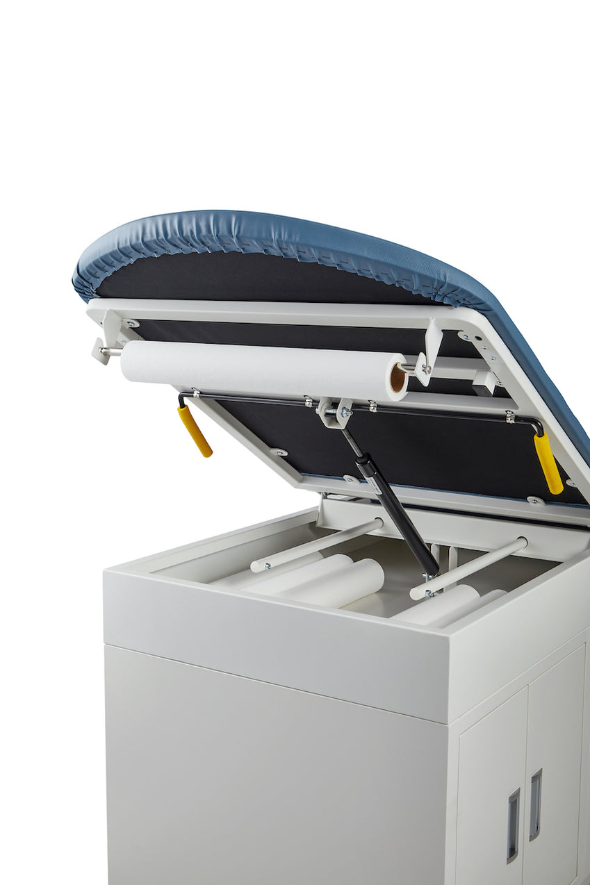 Viva Essentials White Exam Table Paper Roll. Save at — Tiger Medical