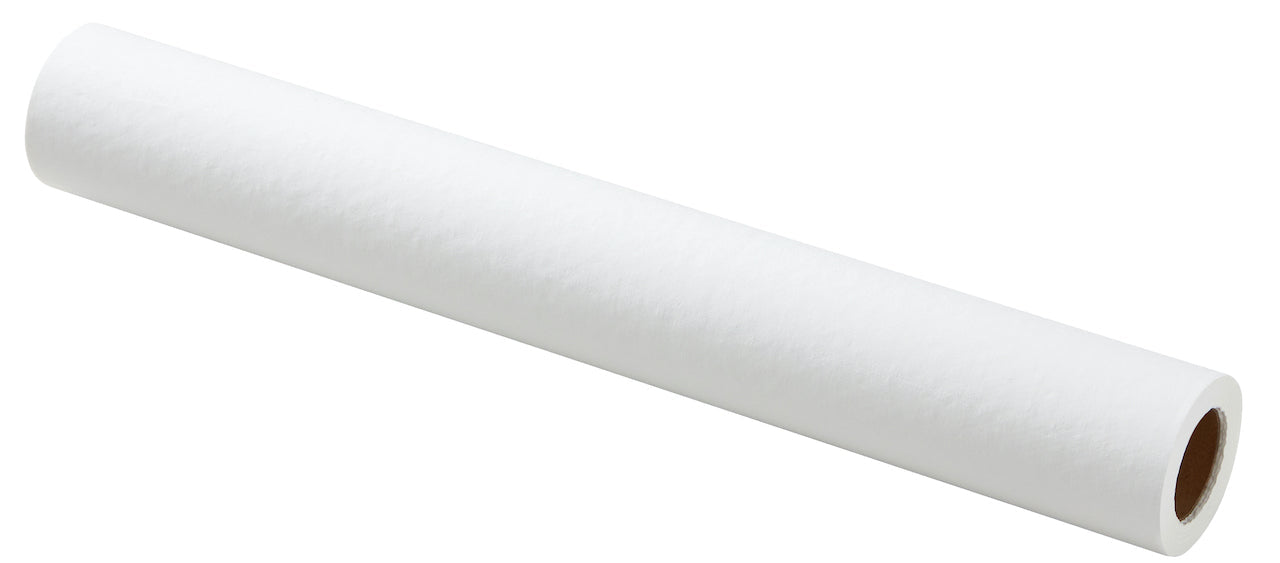 White Exam Table Paper Roll. Smooth, 18" x 225ft (12/cs) — Tiger Medical