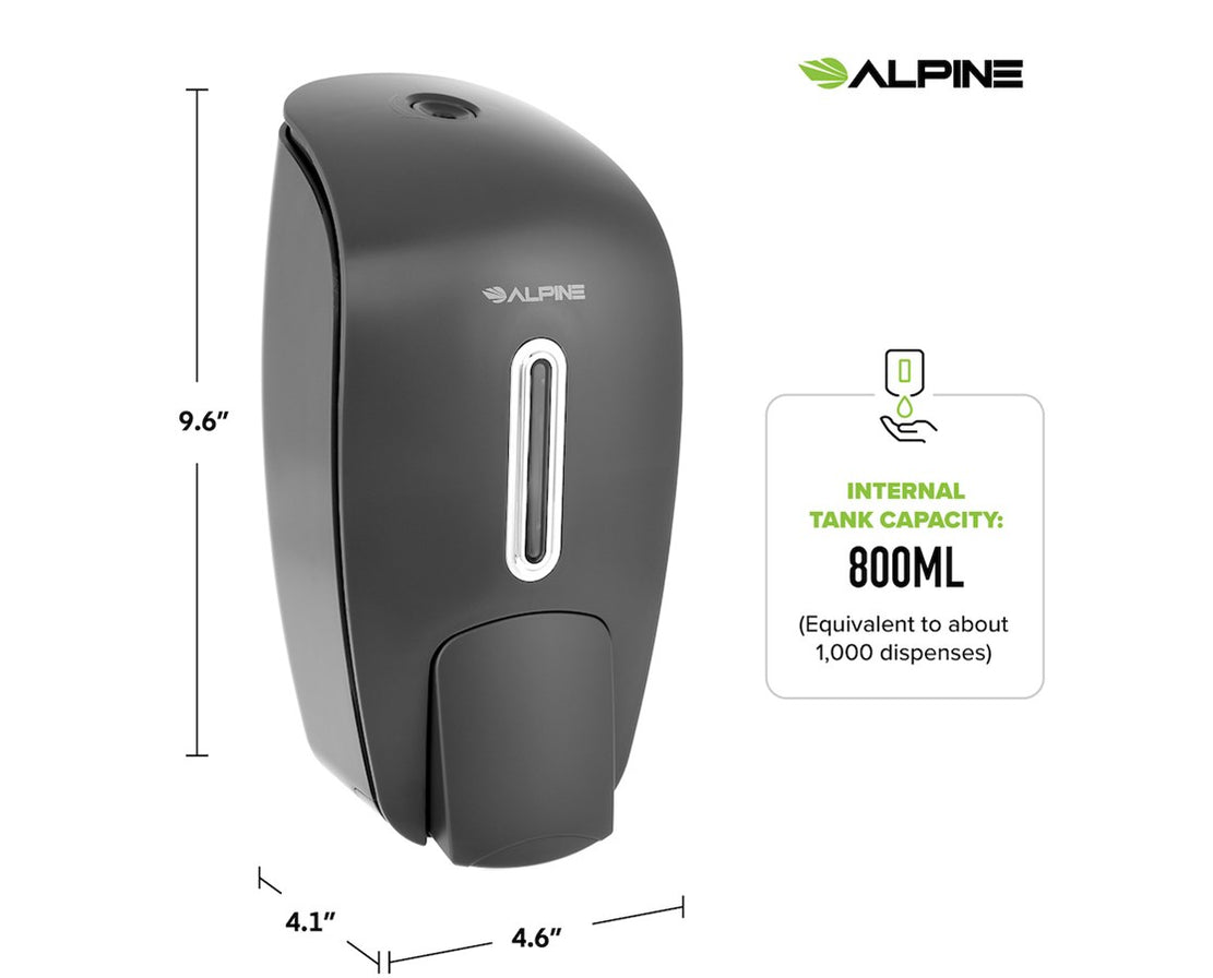 Alpine Liquid Soap & Hand Sanitizer Dispenser. Save at Tigermedical ...