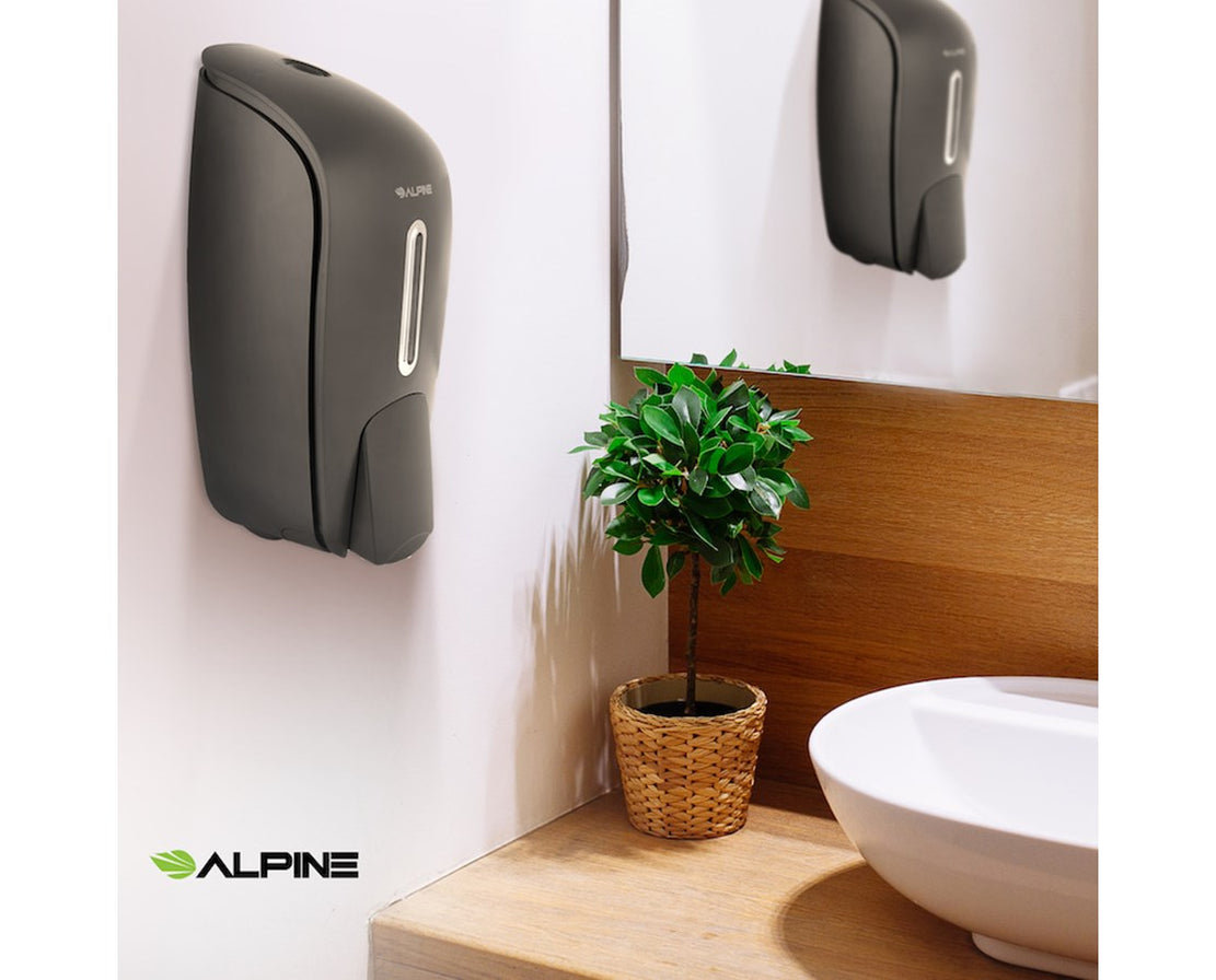 Alpine Liquid Soap & Hand Sanitizer Dispenser. Save at Tigermedical ...