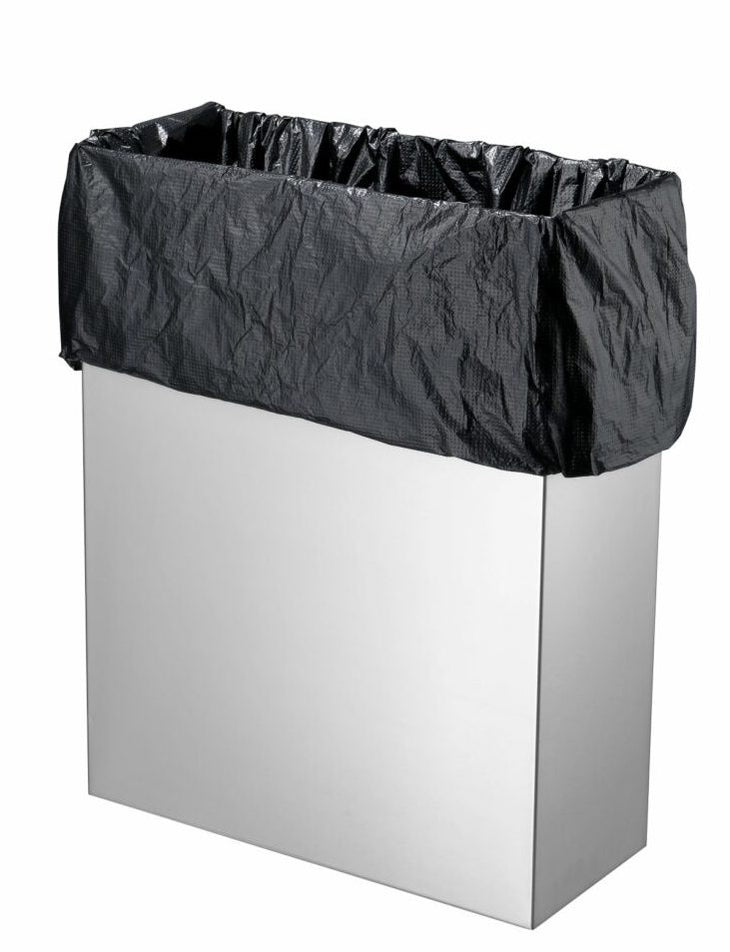 Alpine Stainless Steel Surface-Mounted Waste Receptacle. Save at ...