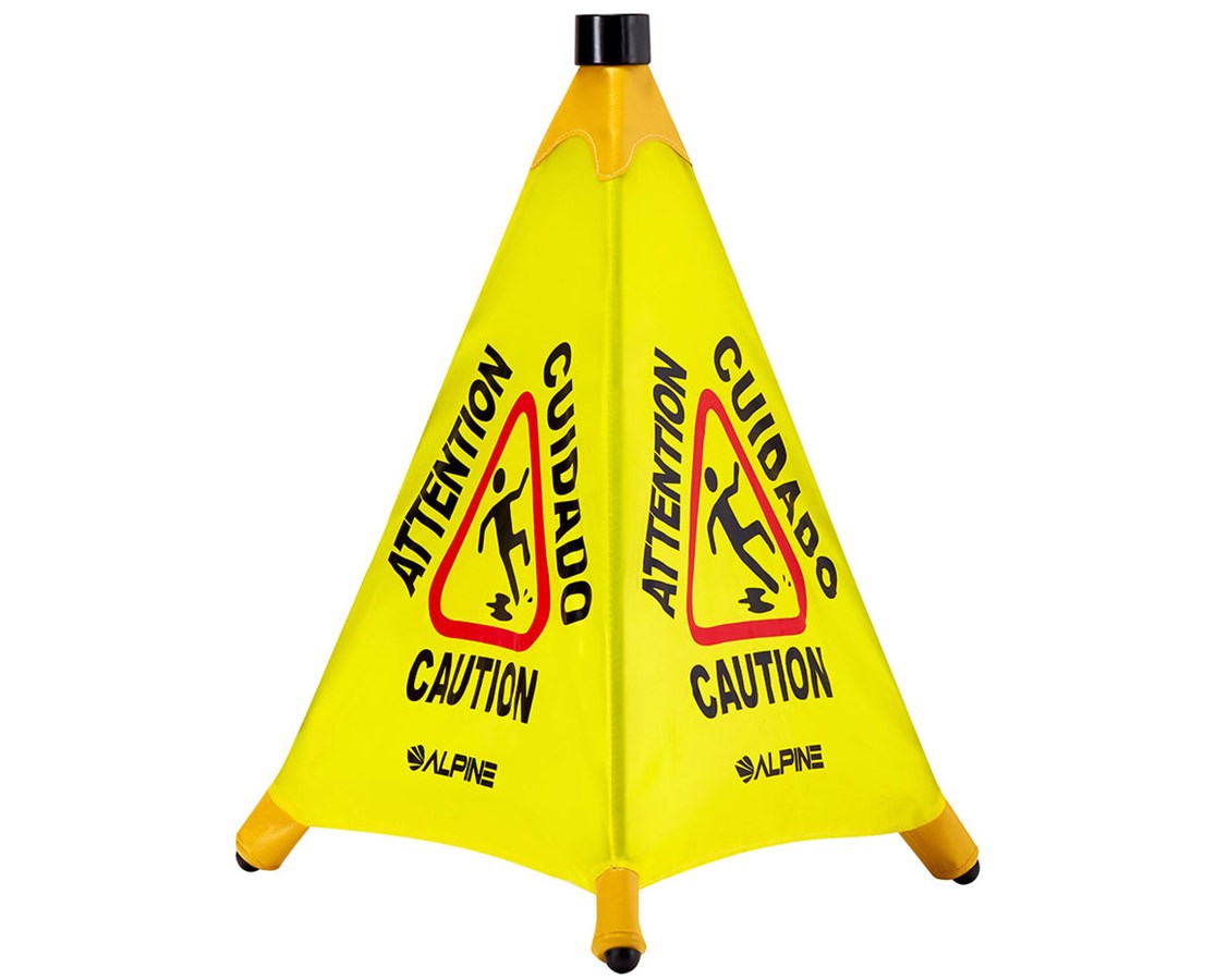 20" Pop-Up Wet Floor Sign — Tiger Medical