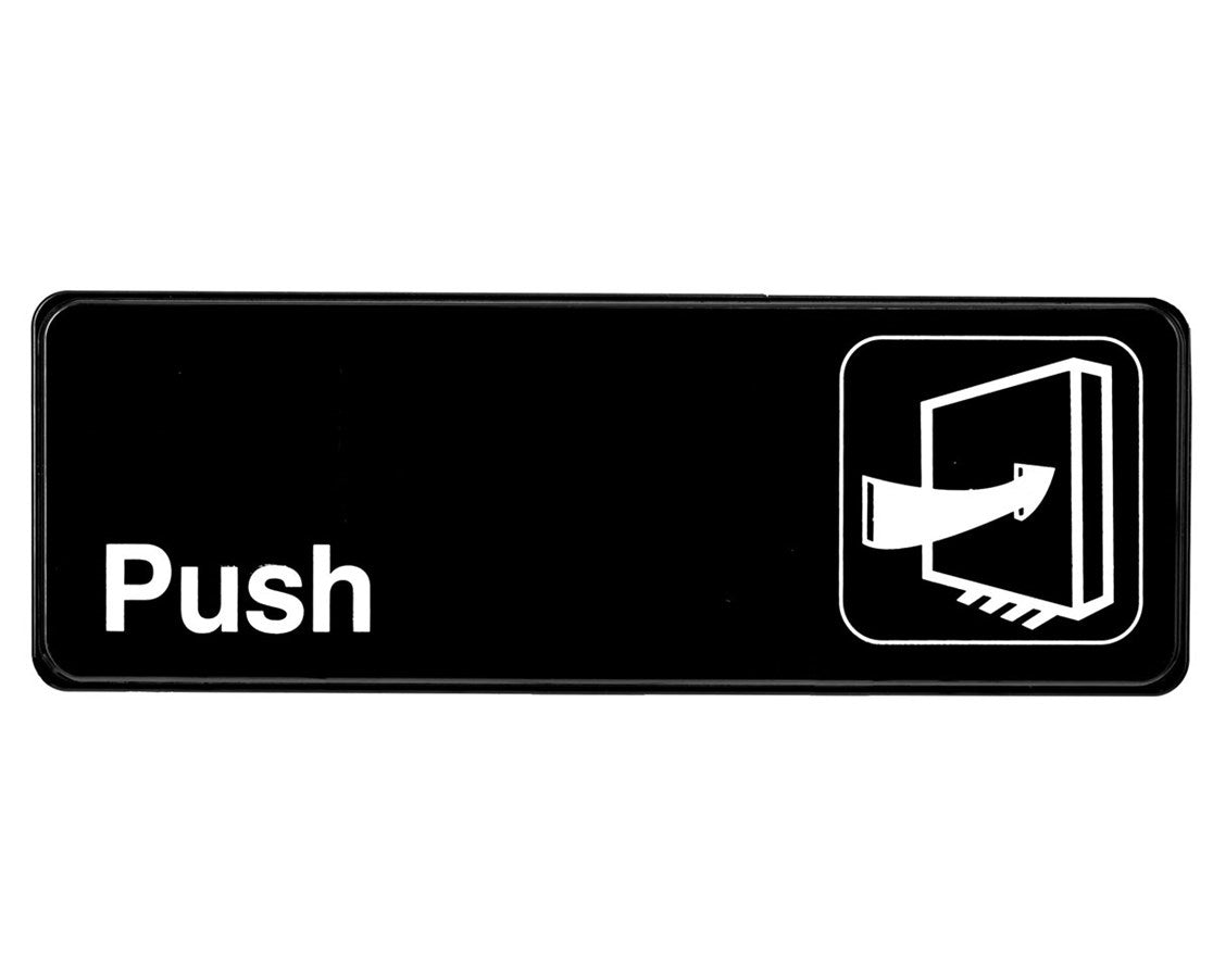 Pull and Push Sign — Tiger Medical