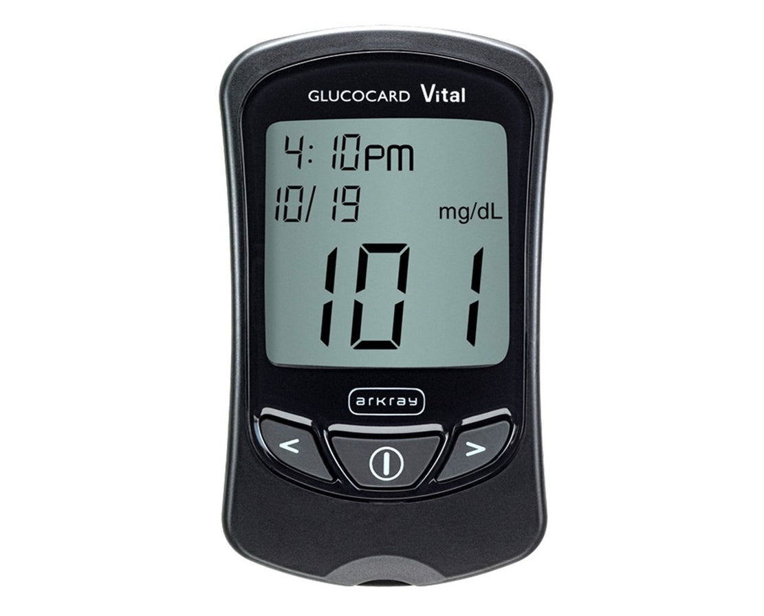 Arkray USA Glucocard Vital Blood Glucose Black Meter Kit. Save at ...