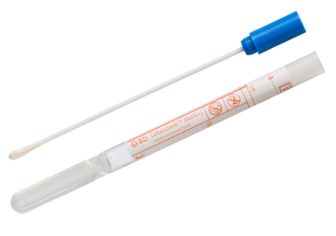 BD CultureSwab MaxV Collection and Transport System - Double, 50/Pk ...
