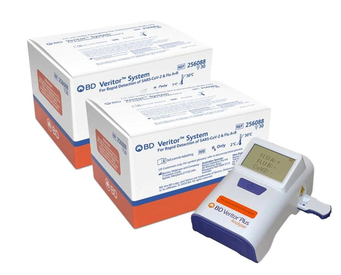 BD Veritor Plus Lab Combo Pack - Analyzer w/ 2 Boxes Rapid Test Kits ...