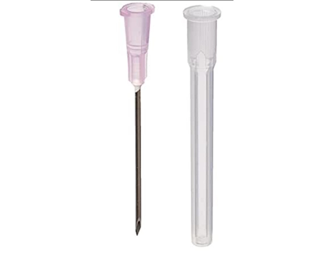 Non-Sterile Regular Bevel Needles w/ Shields 25G x 1" (5000/cs) — Tiger ...