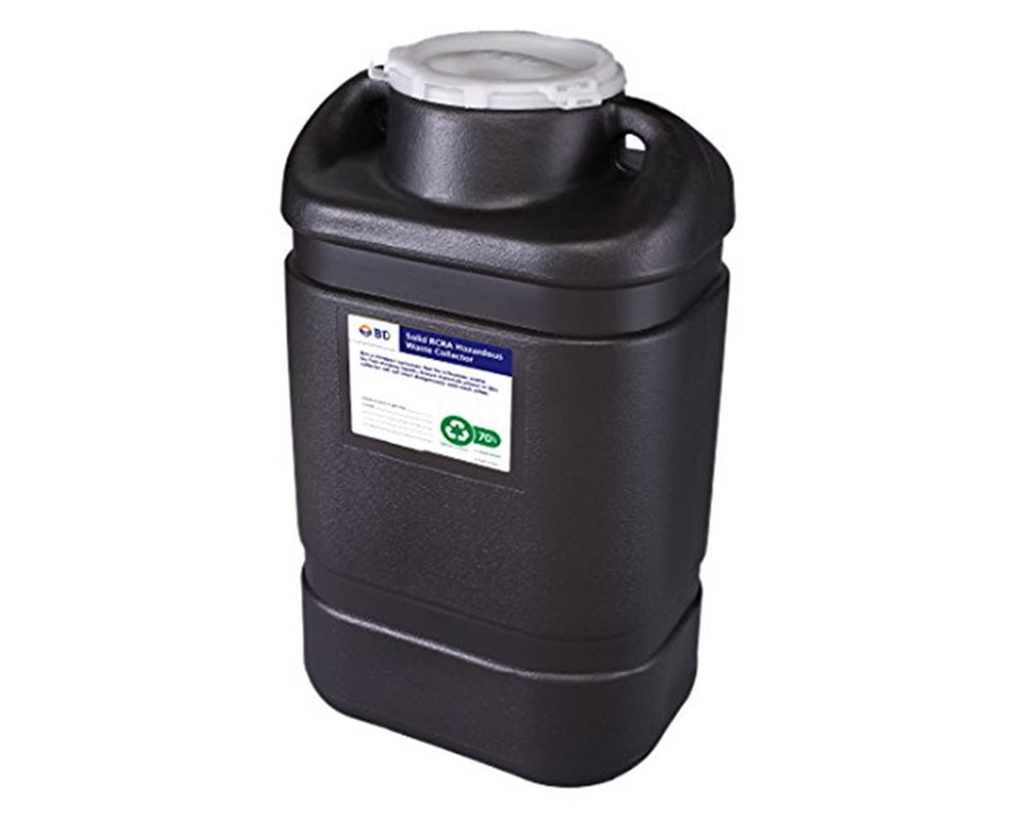 BD RCRA Waste Disposal Container, Open Top - Save at — Tiger Medical