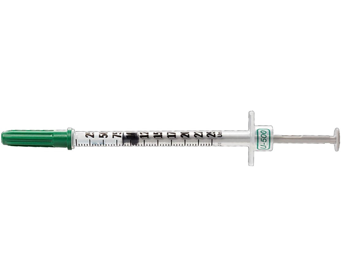 BD U-500 Insulin Syringe with Ultra-Fine Needle - Save at — Tiger Medical