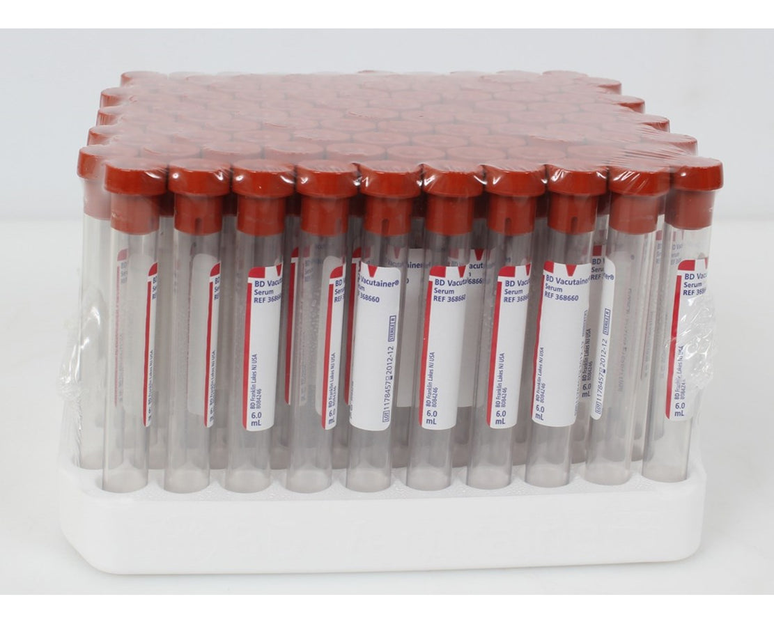 BD Vacutainer Plus Plastic Serum Blood Collection Tubes — Tiger Medical