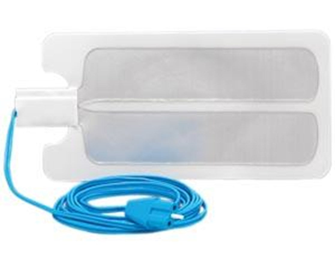 Disposable Split Adult Return Electrodes with Split Cable - 1 ea ...
