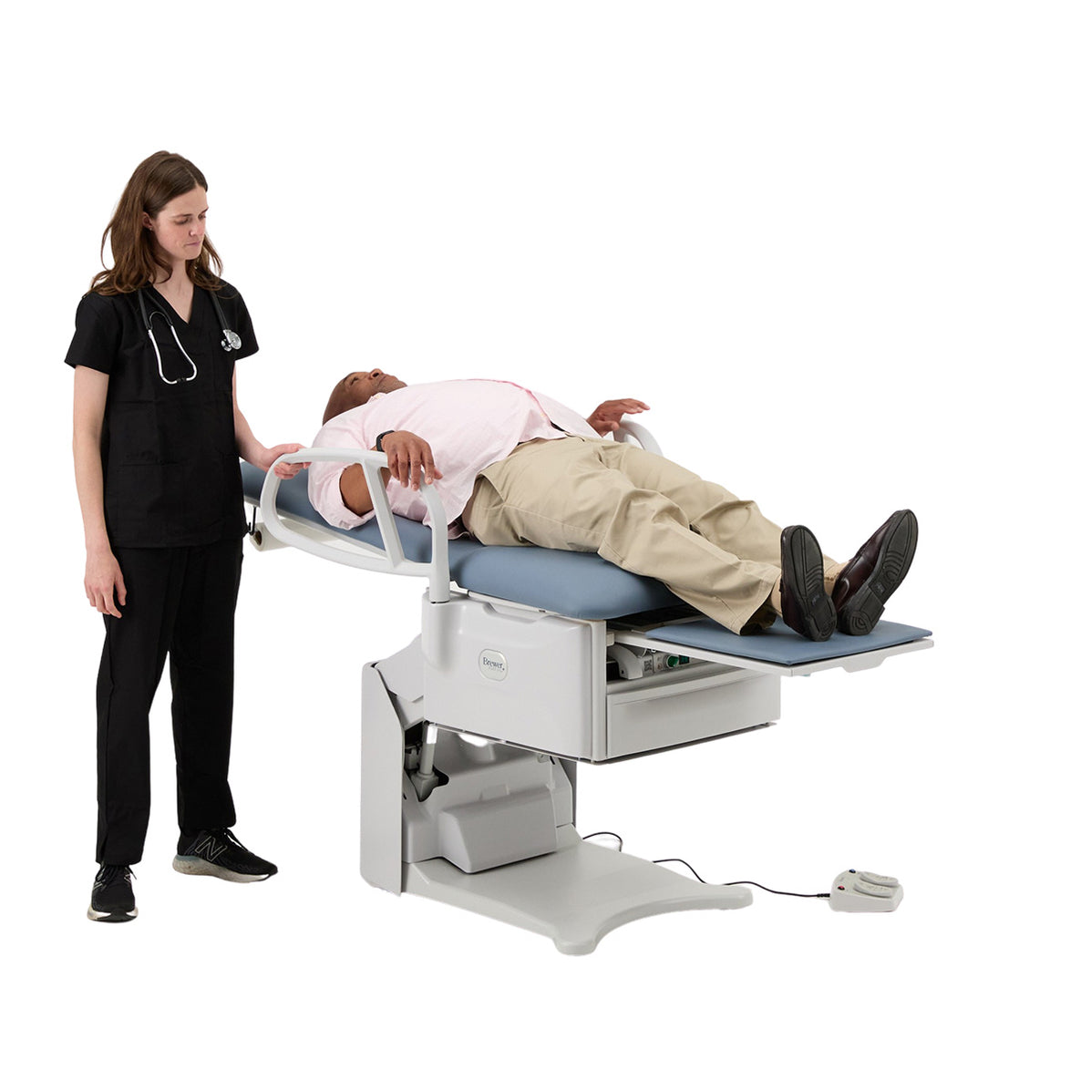 Brewer Flex PLUS Access Bariatric Power Hi-Lo Exam Table w/ Drawers ...
