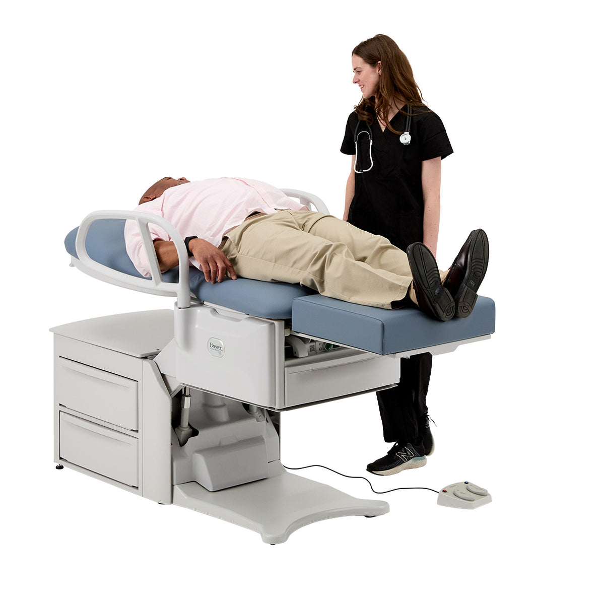 Brewer Access PLUS Power Hi-Lo Exam Table. Save at Tigermedical — Tiger ...