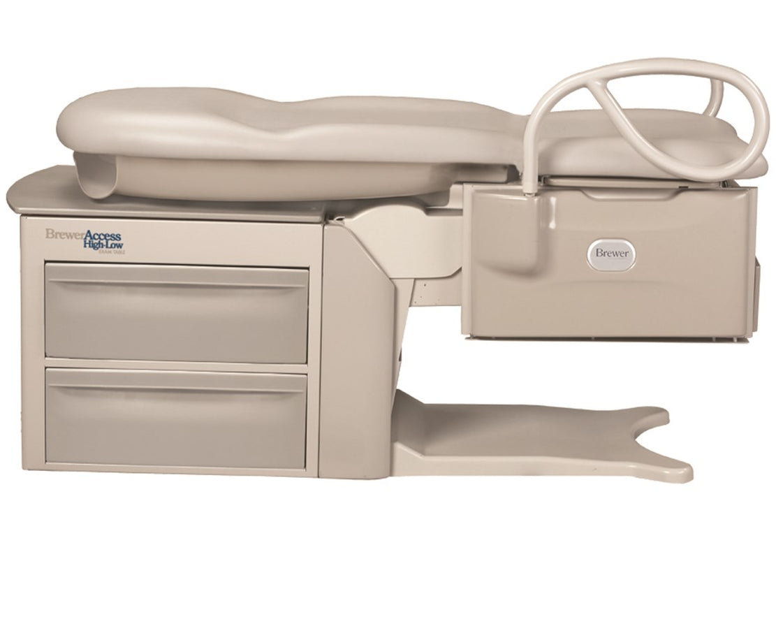 Brewer Access Power Hi-Lo Exam Table w/ Drawers. Save at — Tiger Medical