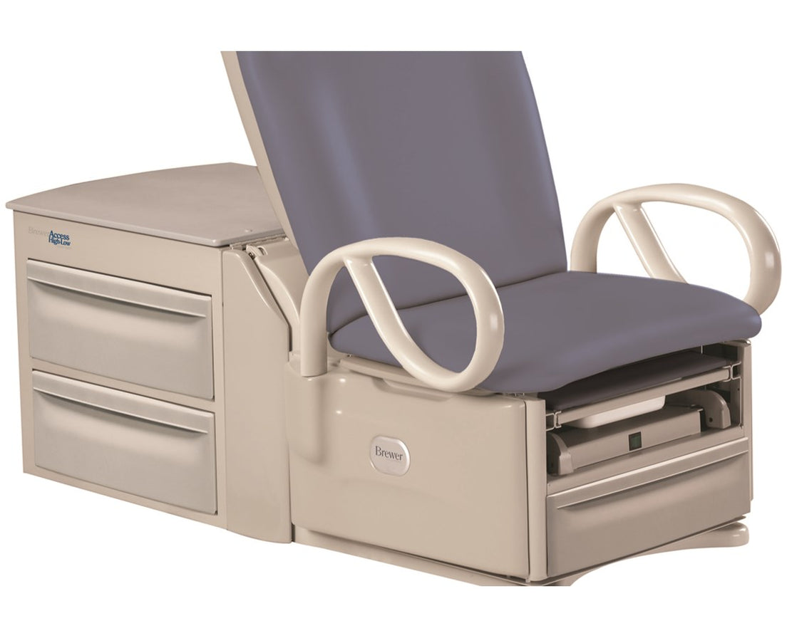 Brewer Access Power Hi-Lo Exam Table w/ Drawers. Save at — Tiger Medical