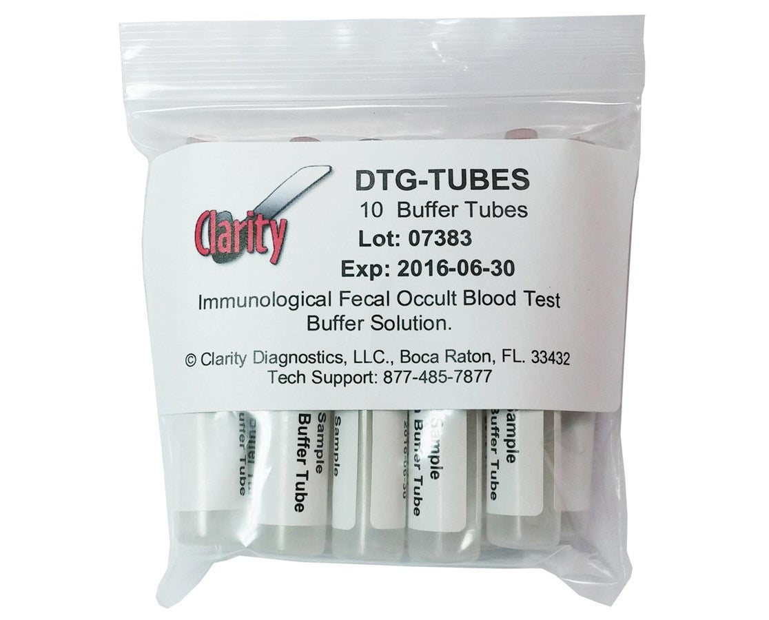 Clarity Diagnostics Specimen Collection Tubes, 10 Tubes per Pack - Save ...