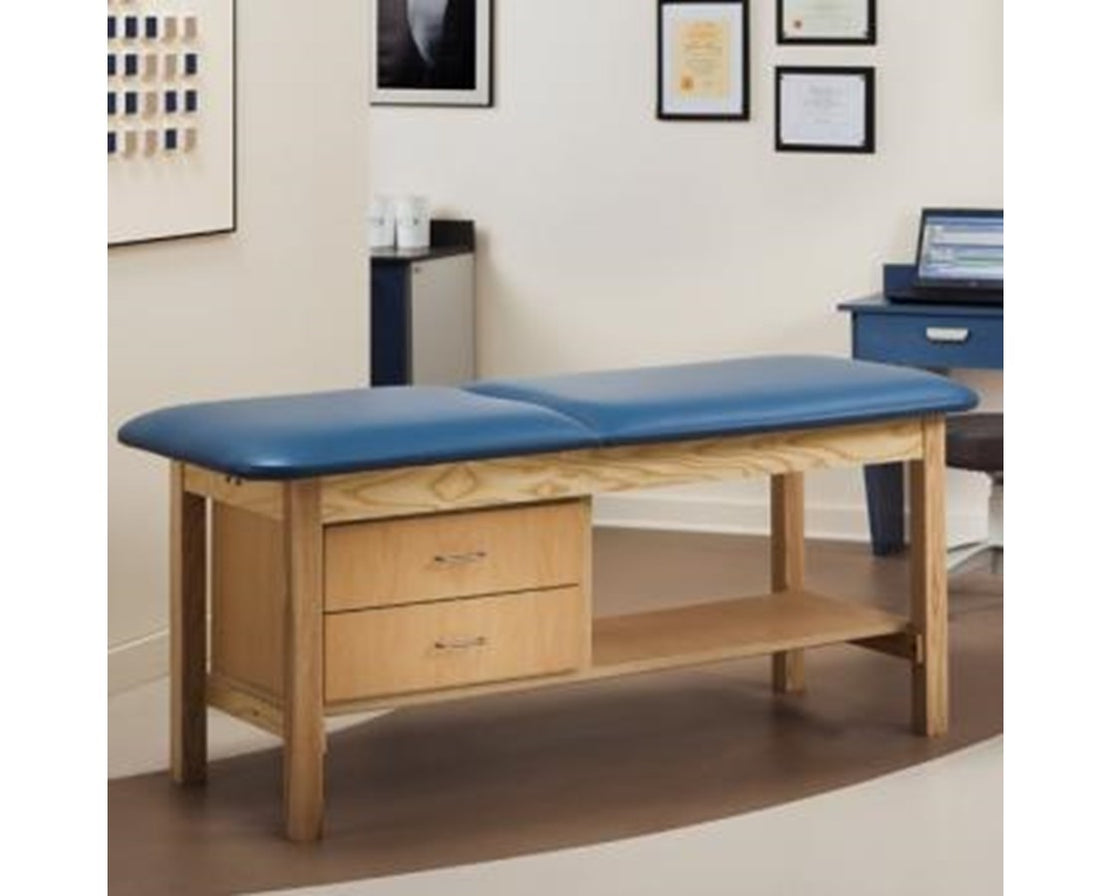 Clinton ETA Classic Treatment Table w/ Drawers, Shelf. Save at — Tiger ...