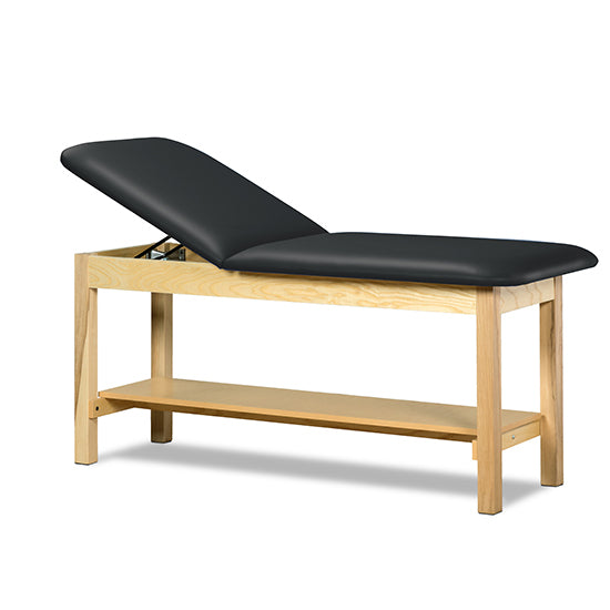 Clinton Classic Treatment Table w/ Shelf & Adjustable Back. Save at ...