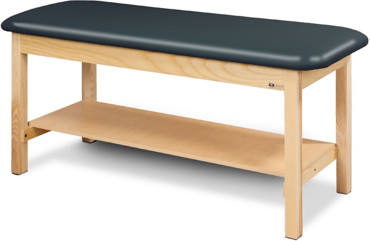 Clinton Classic Treatment Table w/ Shelf & Flat Top. Save at — Tiger ...