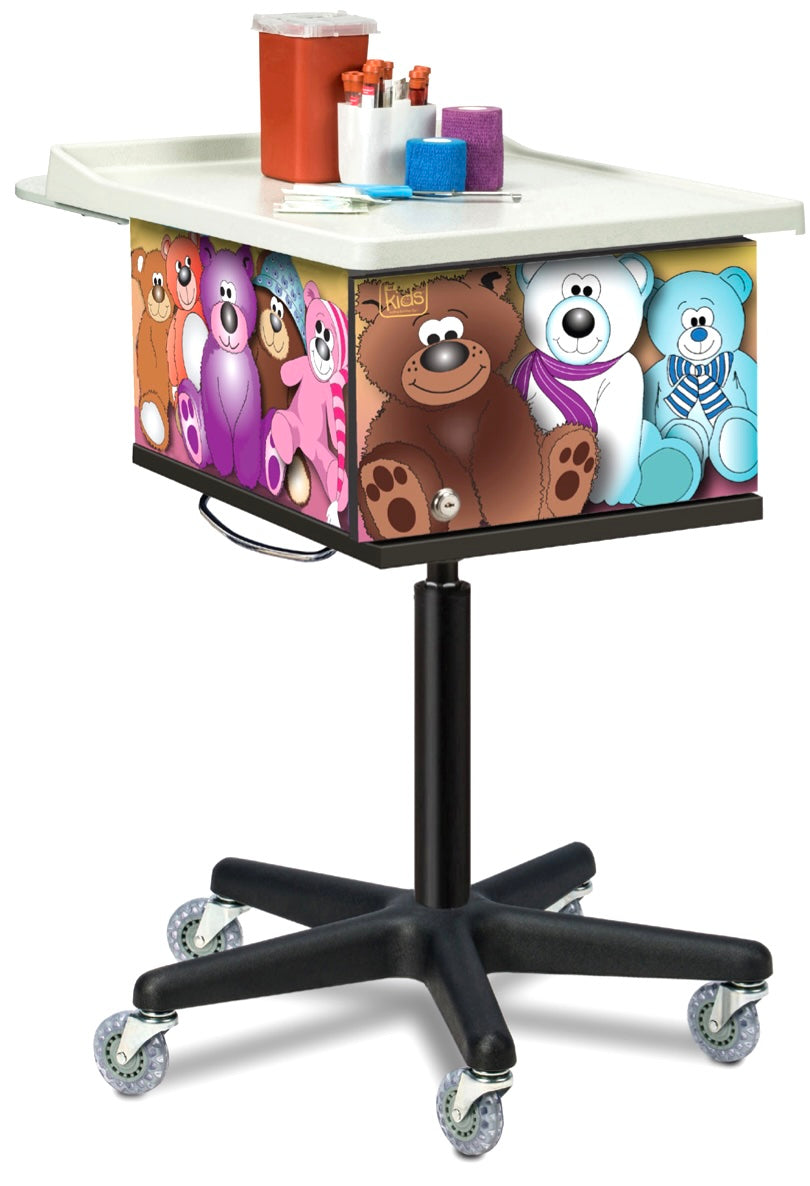 Pediatric Phlebotomy Cart Ocean Commotion. Totally Teddy — Tiger Medical